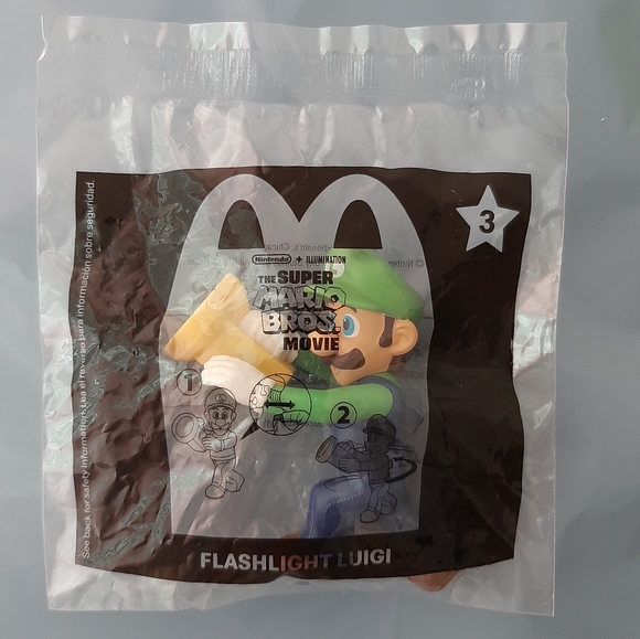 McDonald's | Toys | Nintendo Super Mario Bros Movie Flashlight Luigi ...
